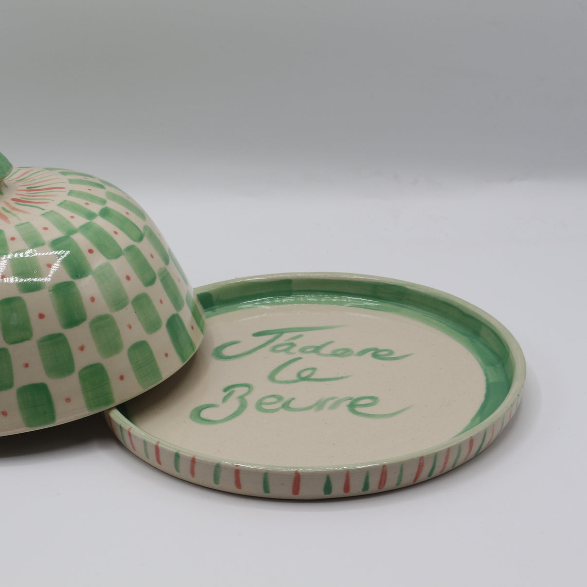 ARTY FARTY BUTTER DISH / j'adore – Jessie Morrison Ceramics