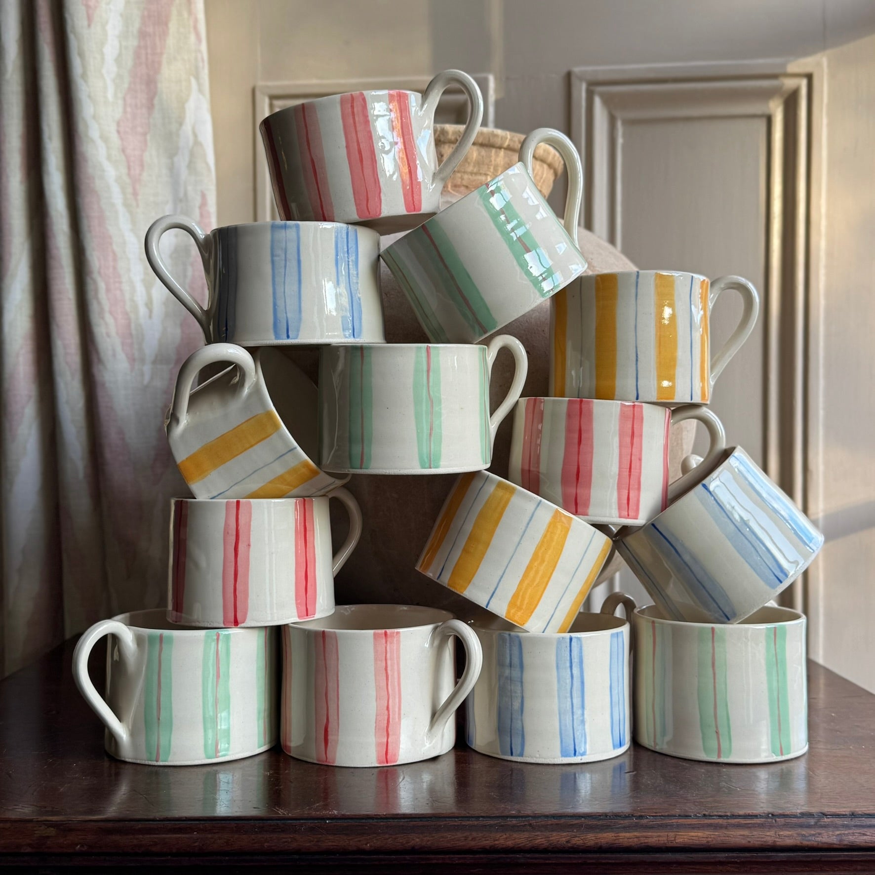 HANDMADE MUGS // stripes – Jessie Morrison Ceramics